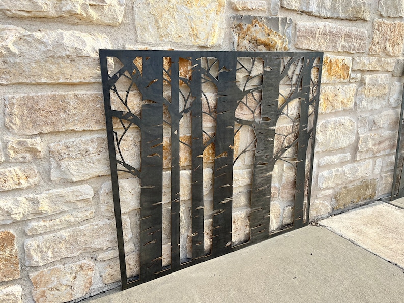 Privacy Panel Decorative Panel Privacy Screen Yard Art - Etsy