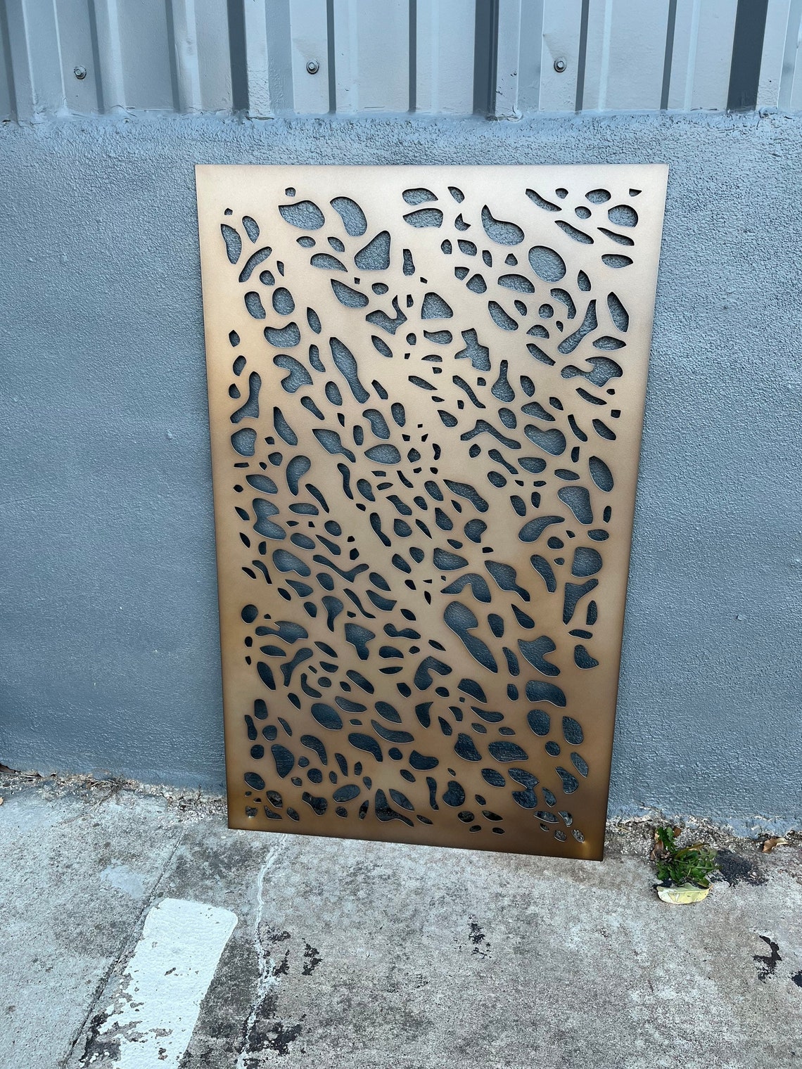 Privacy Panel Decorative Panel Privacy Screen Yard Art - Etsy