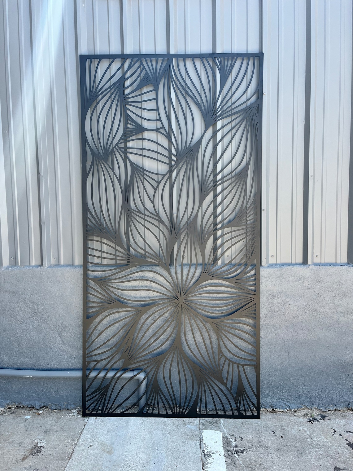 Privacy Panel Decorative Panel Privacy Screen Yard Art - Etsy