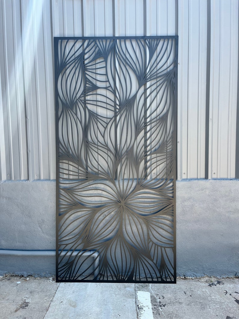 Privacy Panel, Decorative Panel, Privacy Screen, Yard Art, Collection ...