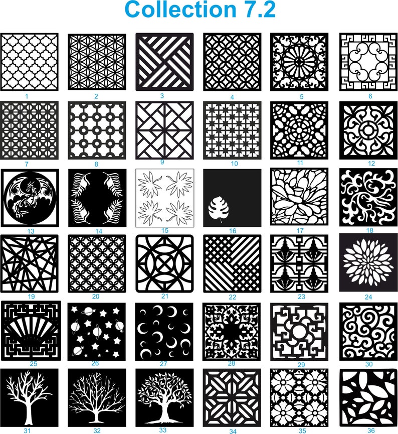 Privacy Panel Decorative Panel Privacy Screen Yard Art - Etsy