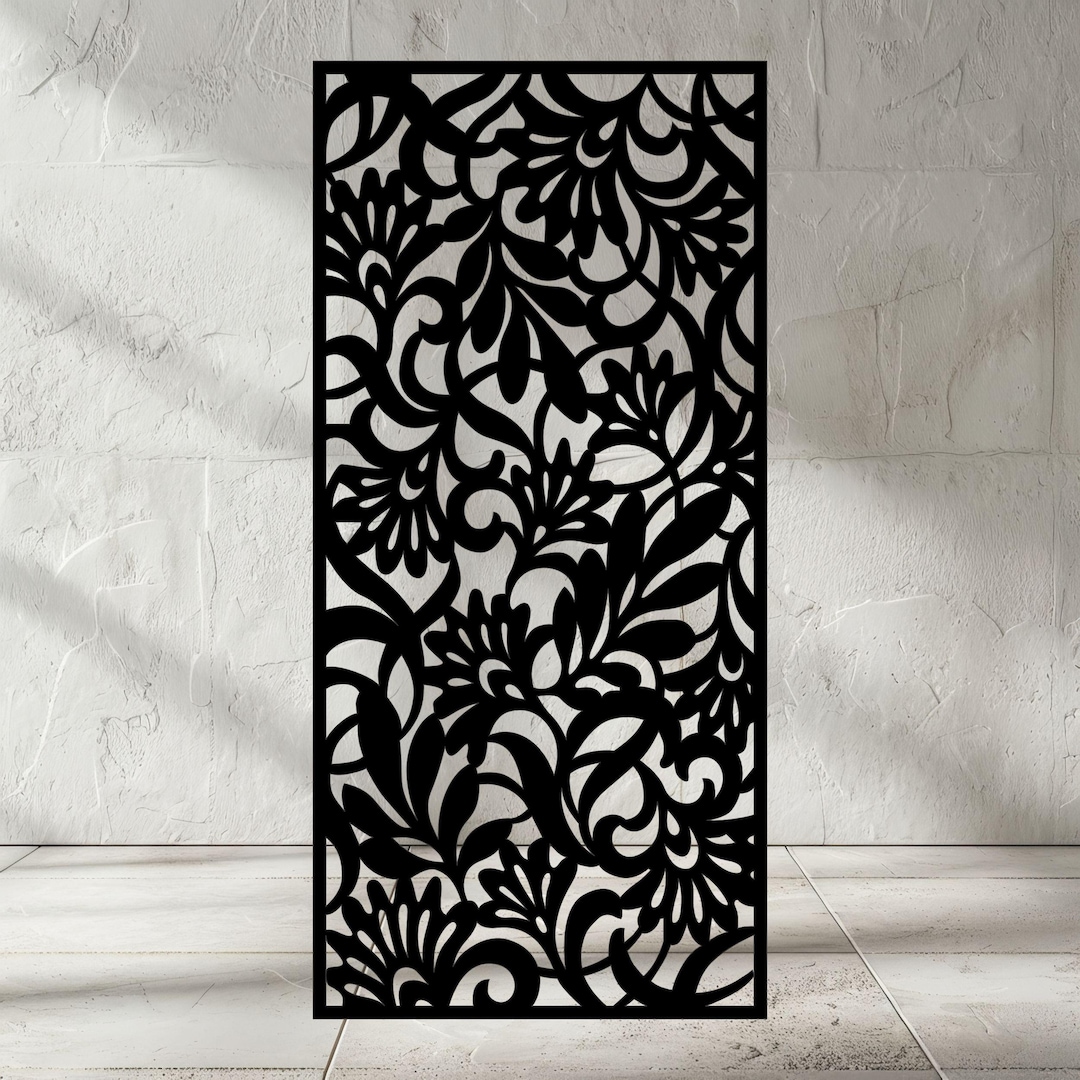 Privacy Panel, Decorative Panel, Privacy Screen, Yard Art, 19-8 - Etsy