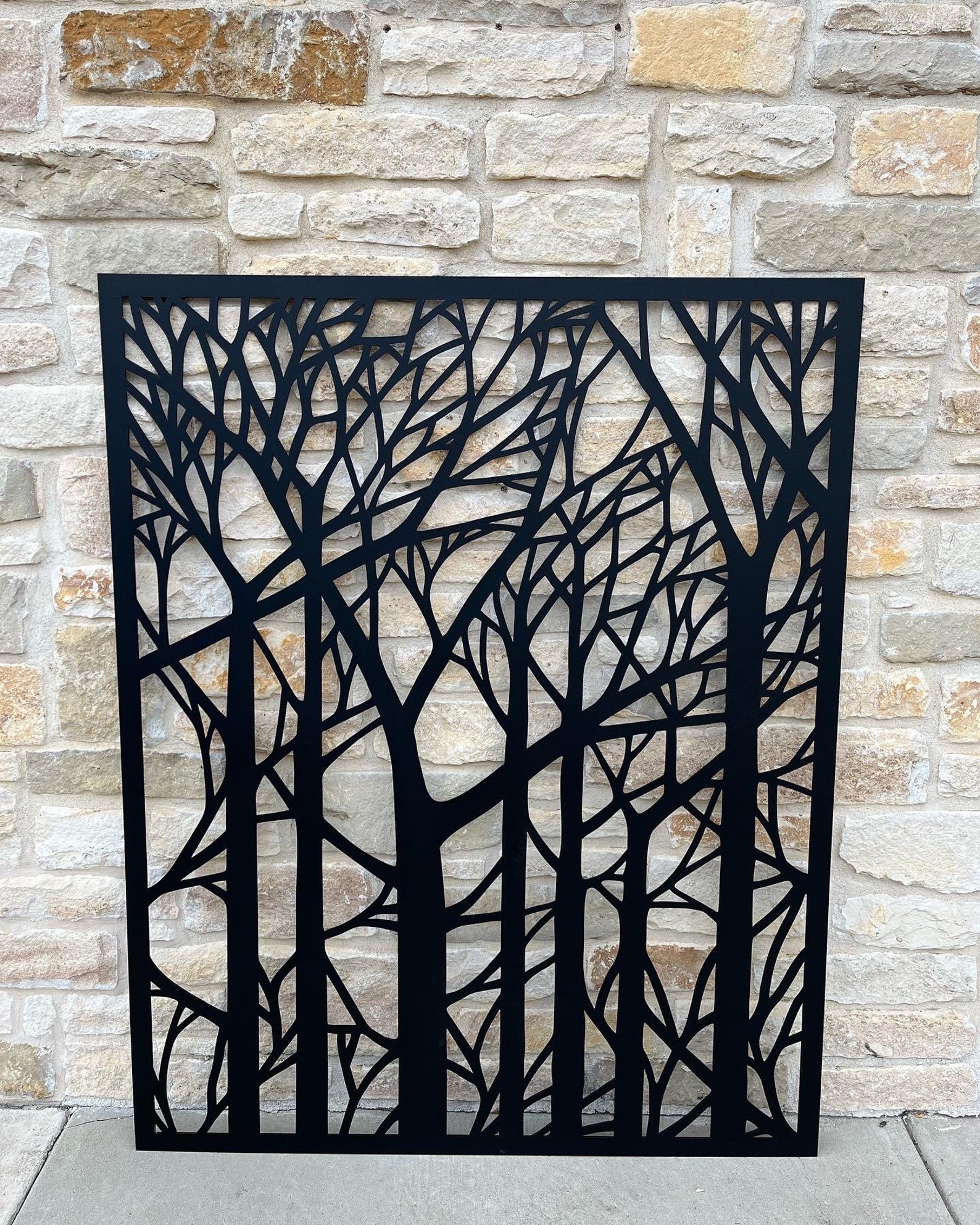 Privacy Panel, Decorative Panel, Privacy Screen, Yard Art, Wall Panel ...