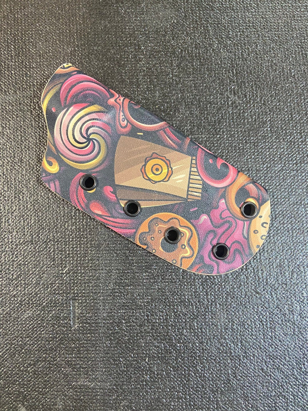 Donut Kydex Sheath for Spyderco Mule Team With Hazy Design - Etsy