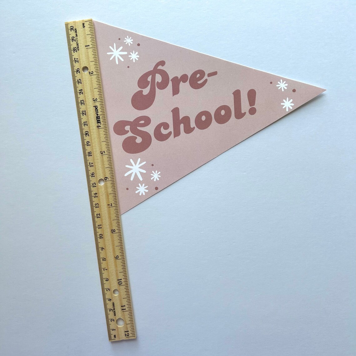 Grade School Pennant Flags, Back to School Flags, Printable Pennant ...