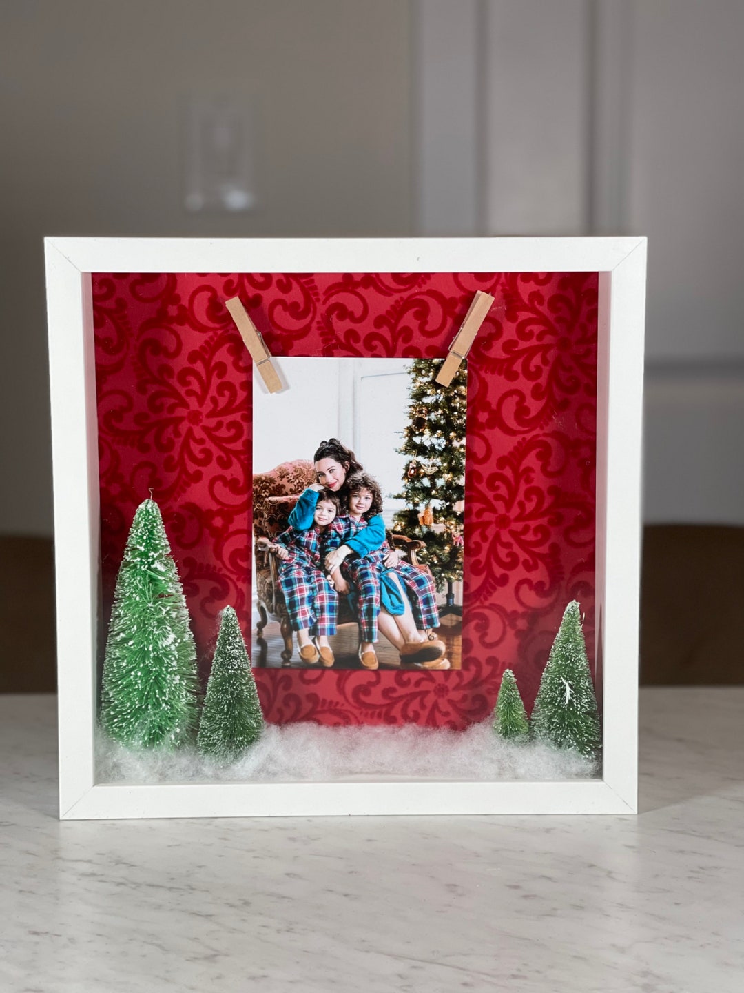 Christmas Picture Frames - Etsy