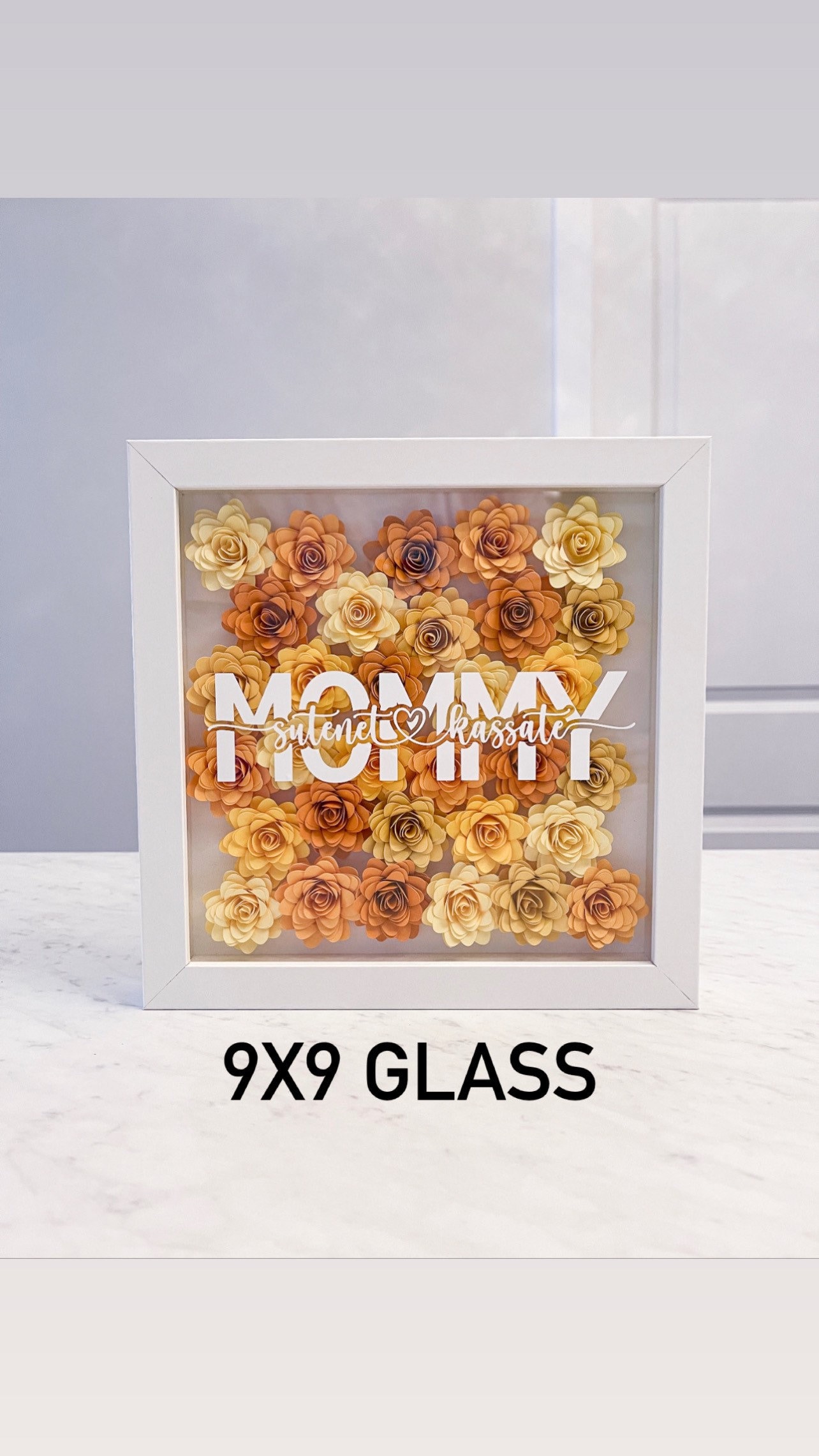 Floral Shadow Box Perfect Gift for Mom - Etsy