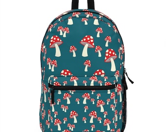 Mushroom Backpack for School - Etsy