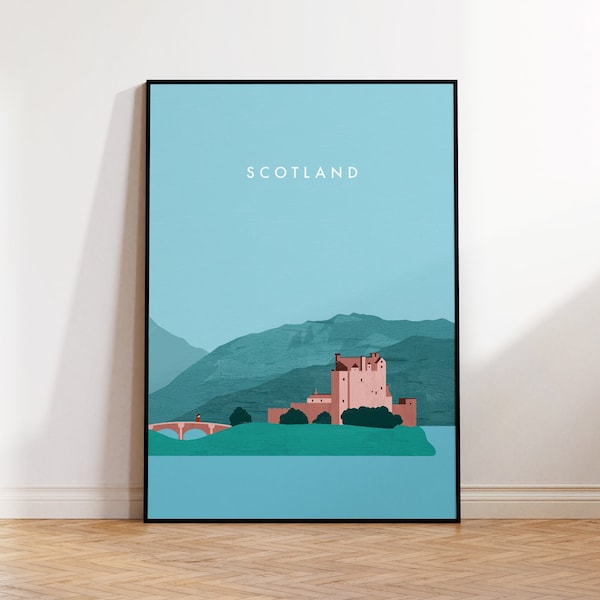 Scotland Poster - Etsy