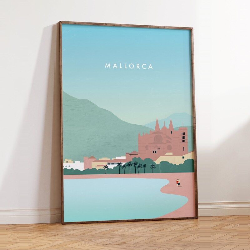 Mallorca Poster - Etsy