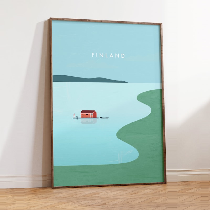 Finland Poster - Etsy