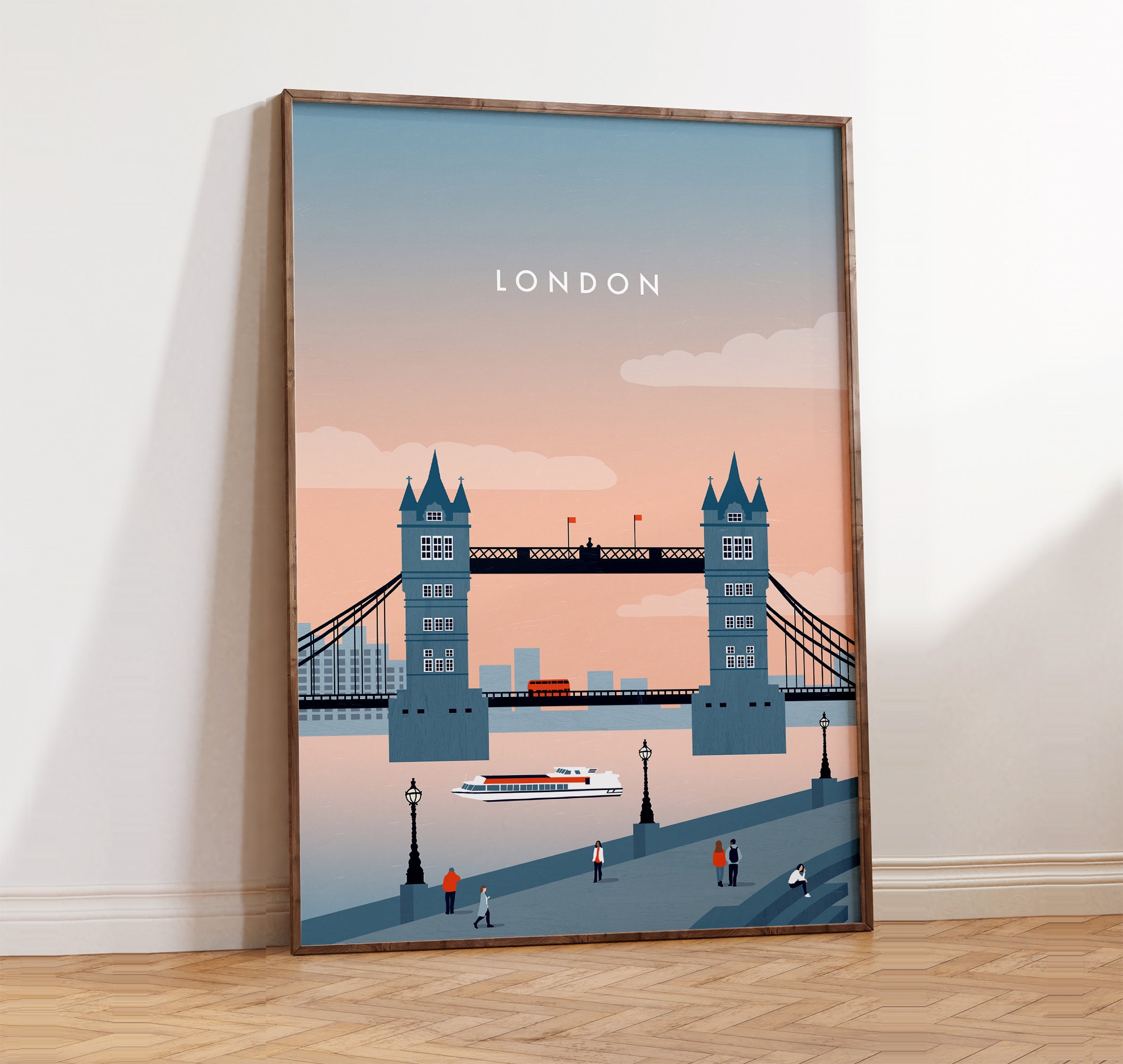 London Print, London Poster, Tower Bridge, England Decor, City Poster ...