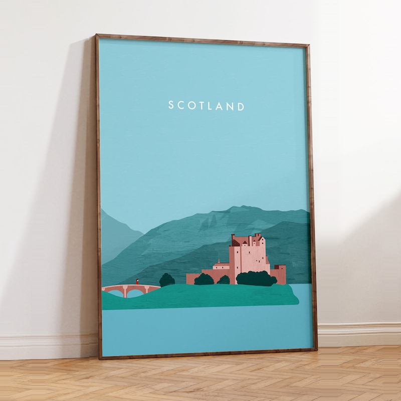 Scotland Poster - Etsy