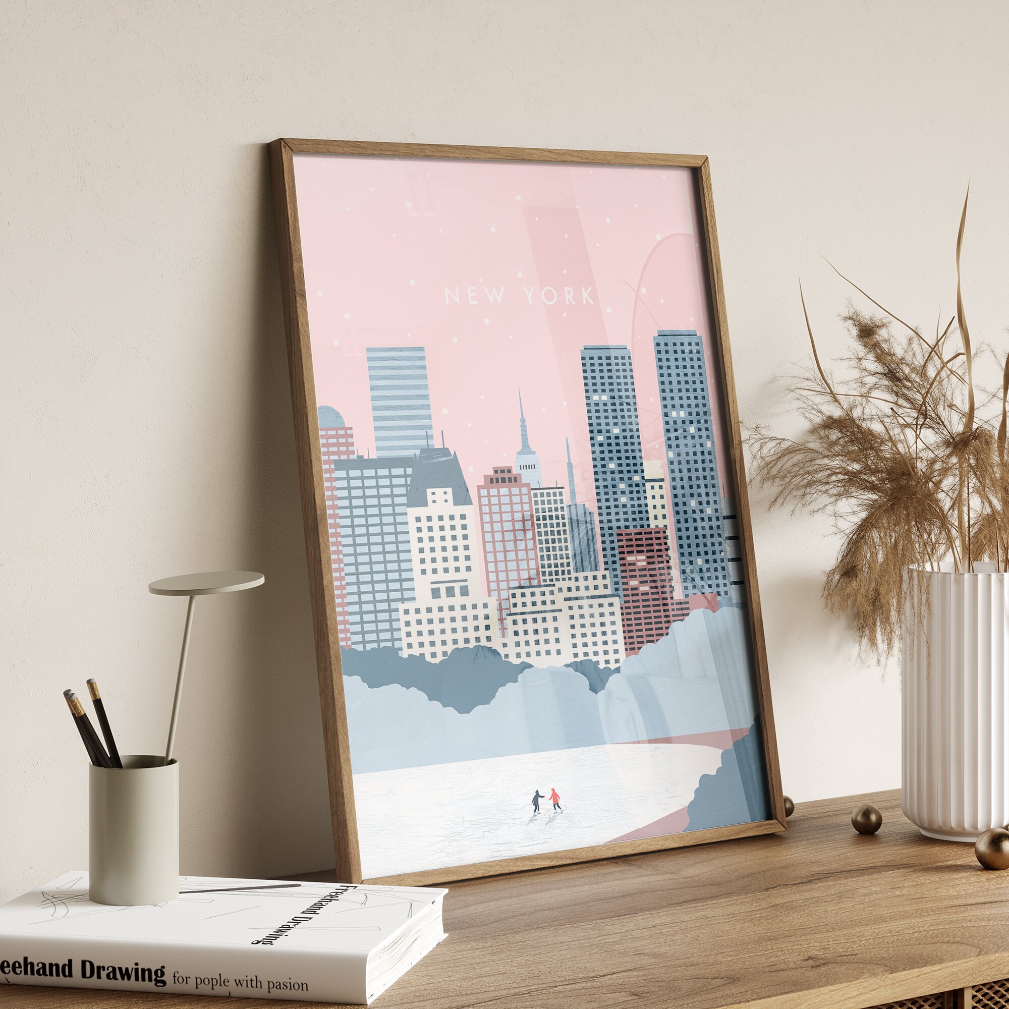 New York Poster New York City Print - Etsy