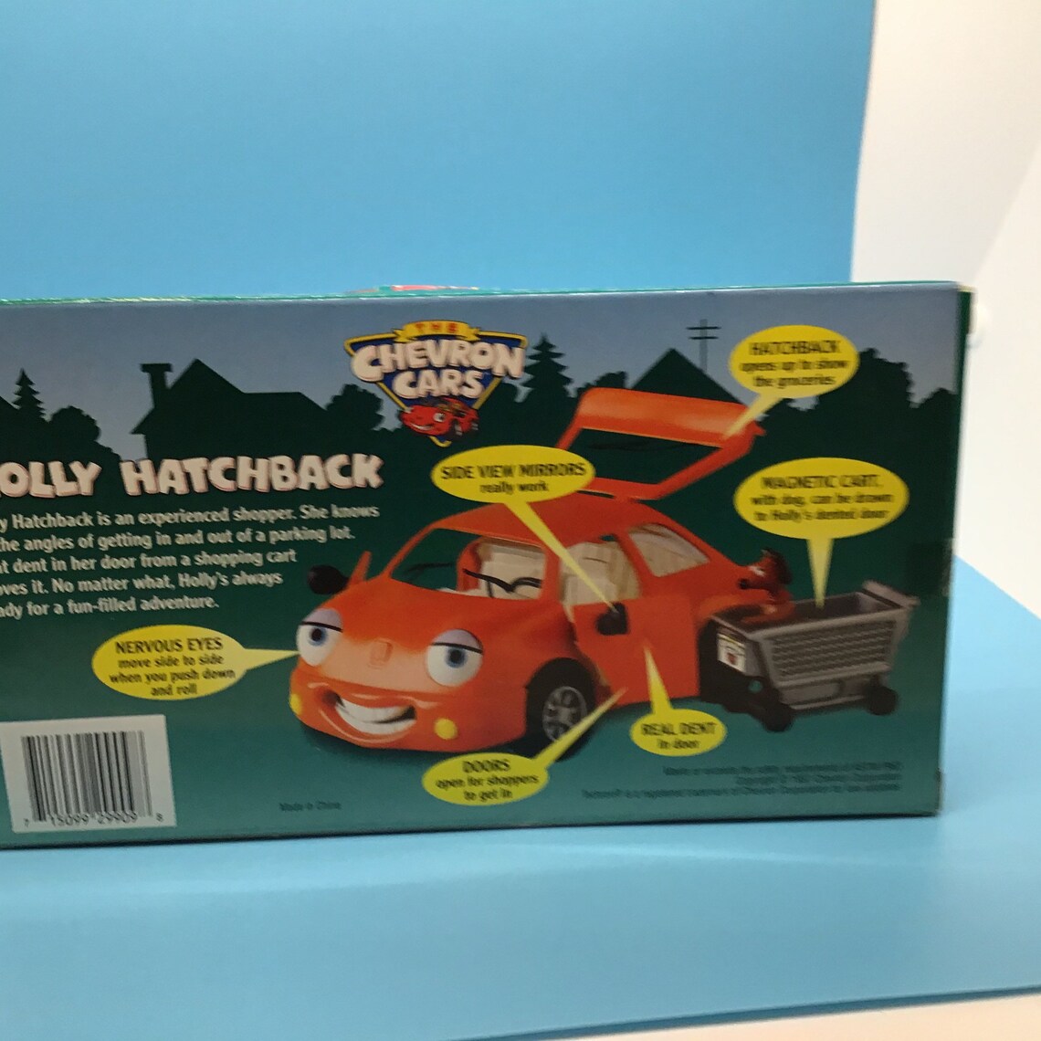Vintage The Chevron Cars Holly Hatchback Collectible Toy | Etsy
