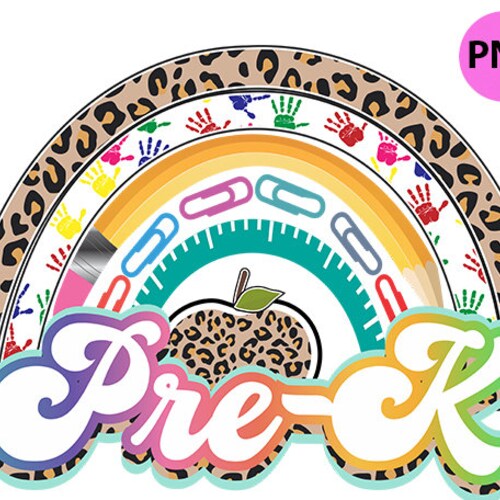 Digital Png File Preschool Stacked Cheetah Leopard Teacher - Etsy