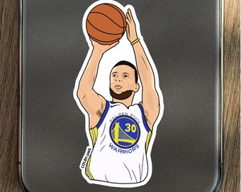 Steph Curry Sticker - Etsy