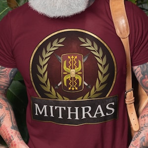 Mithras - Ancient Roman Cult of Mithras - Roman Legionary T-shirt - Etsy
