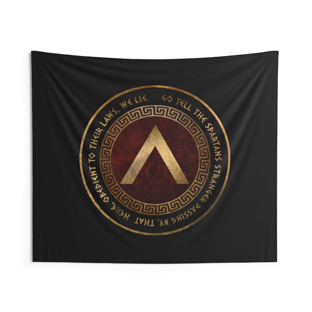 Sparta Battle of Thermopylae Epitaph Ancient History Spartan Lambda ...