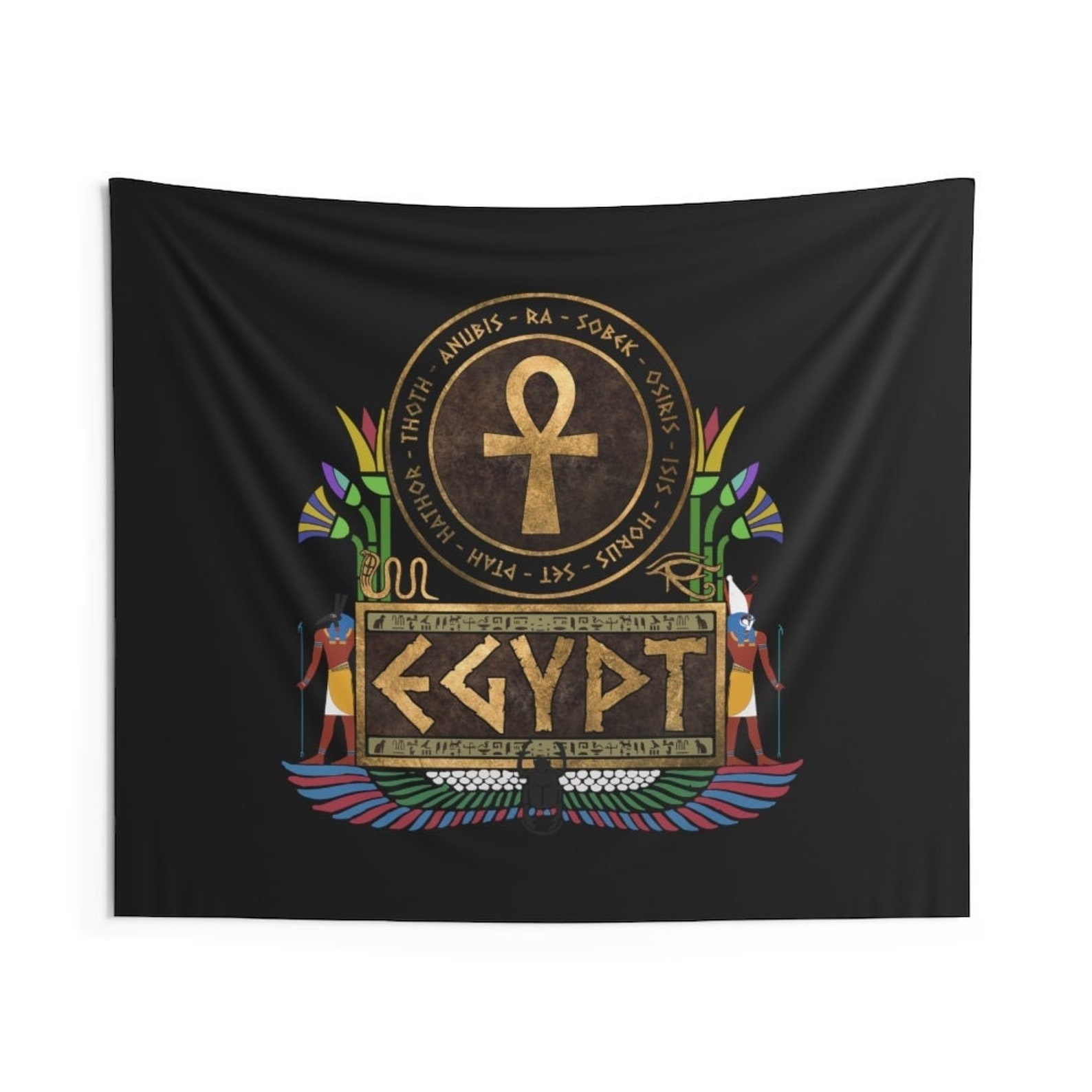 Ancient Egypt - Horus and Set Rival Gods of Egypt - Egyptian Gods Ankh ...