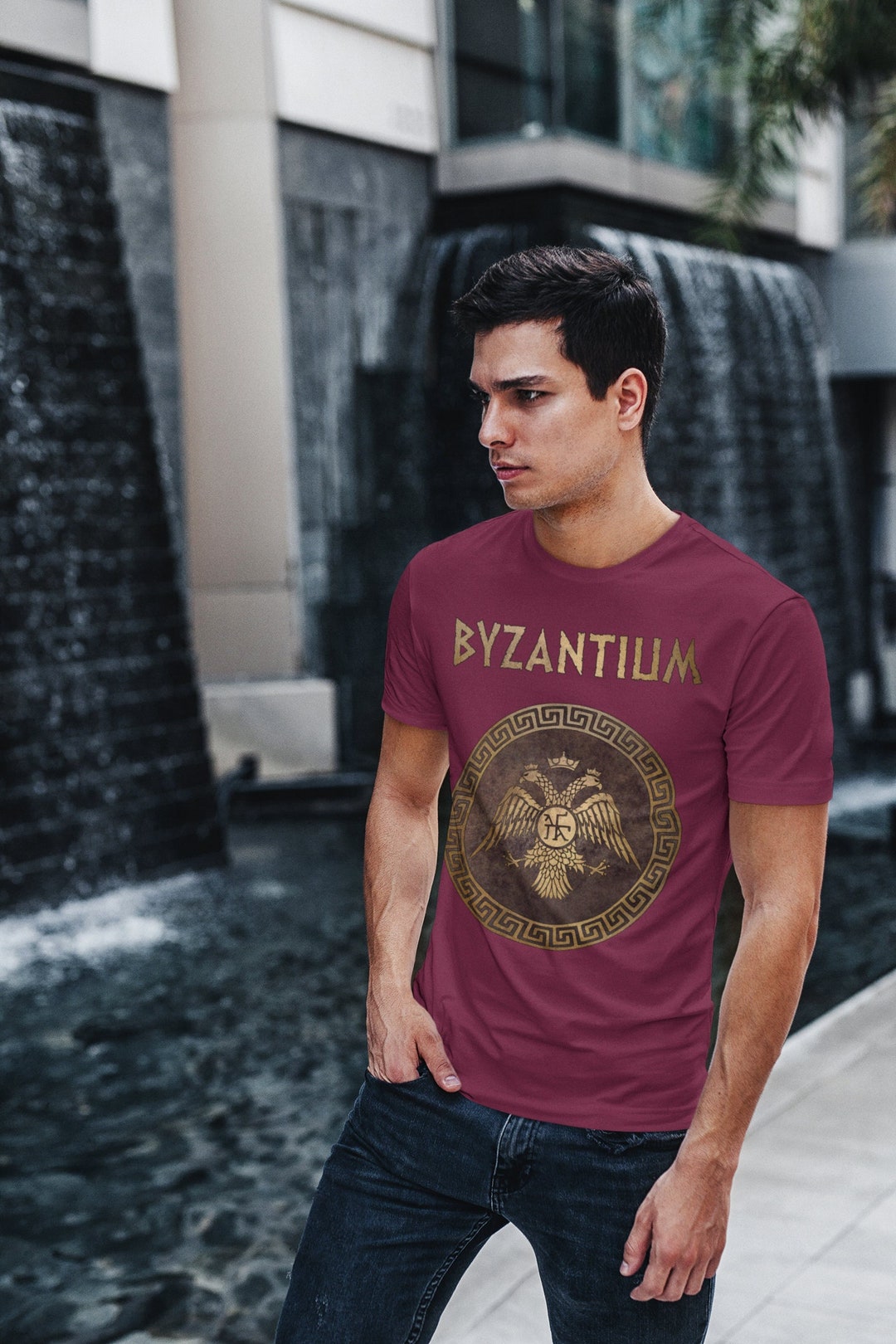 Byzantium Byzantine Empire Constantinople Symbol T-shirt - Etsy