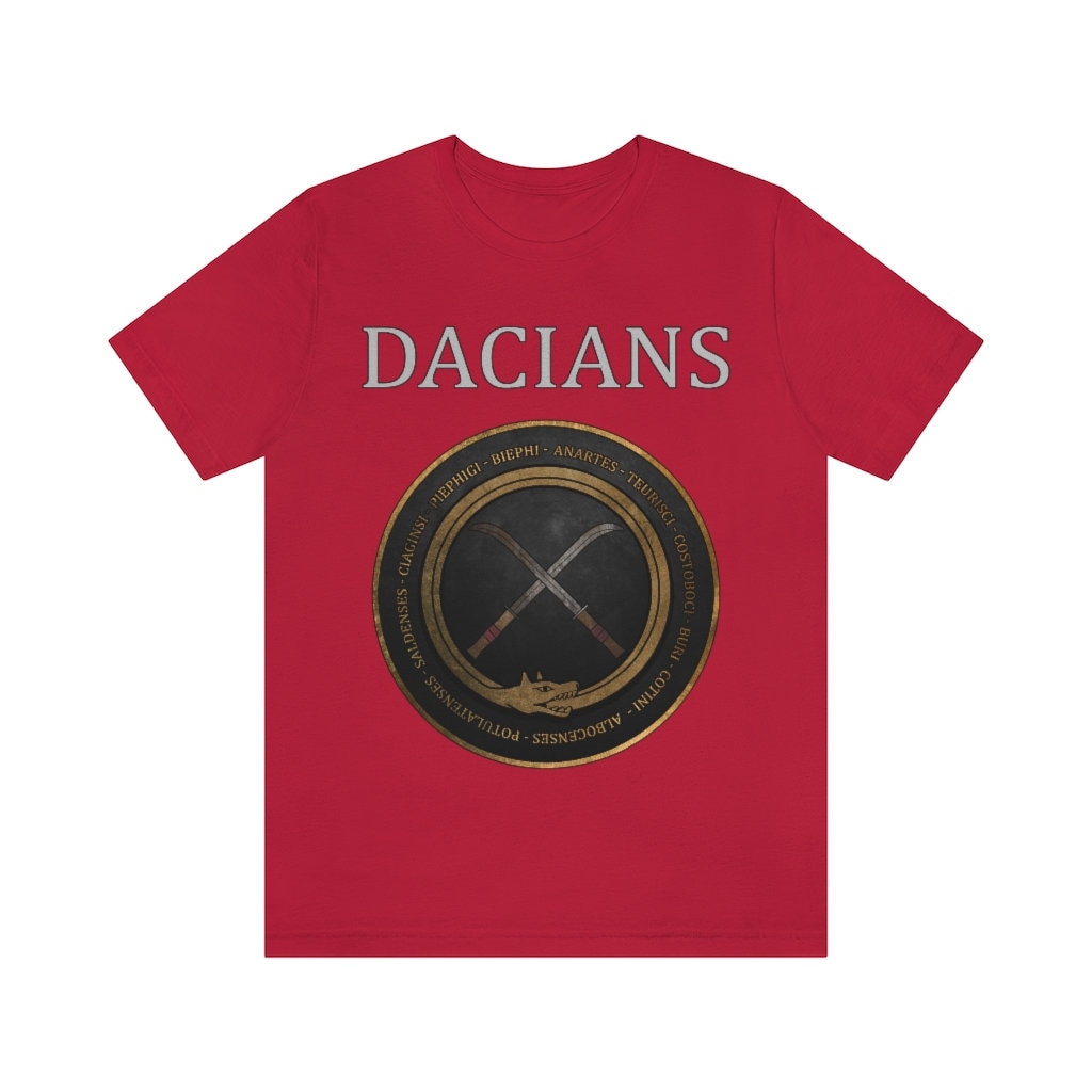 Dacia Ancient Dacian Tribes Draco and Falx Symbol T-shirt - Etsy