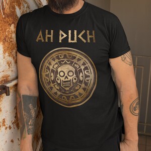 Ah Puch Mayan God of Death Symbol T-shirt - Etsy