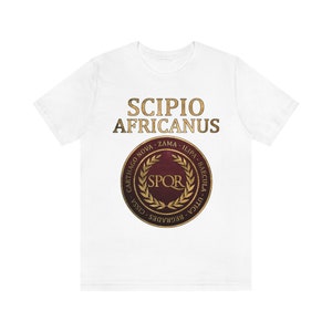 Scipio Africanus Ancient Battles - SPQR Symbol T-shirt - Etsy