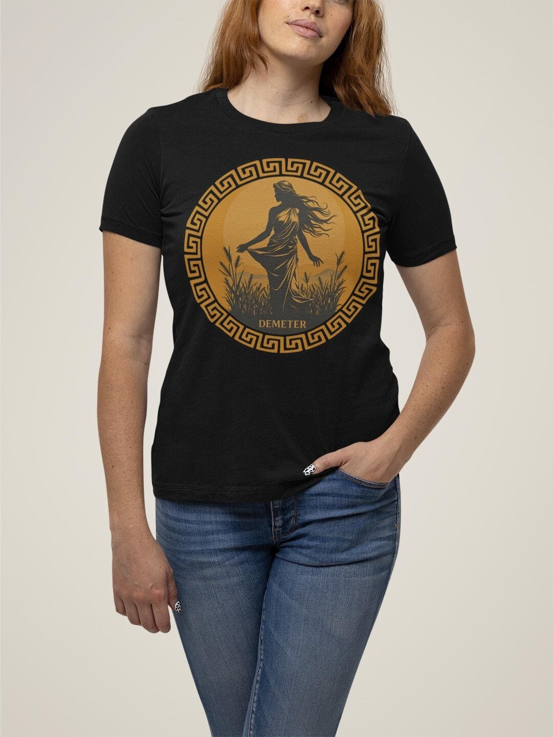 Demeter Ancient Greek Goddess T-shirt - Etsy