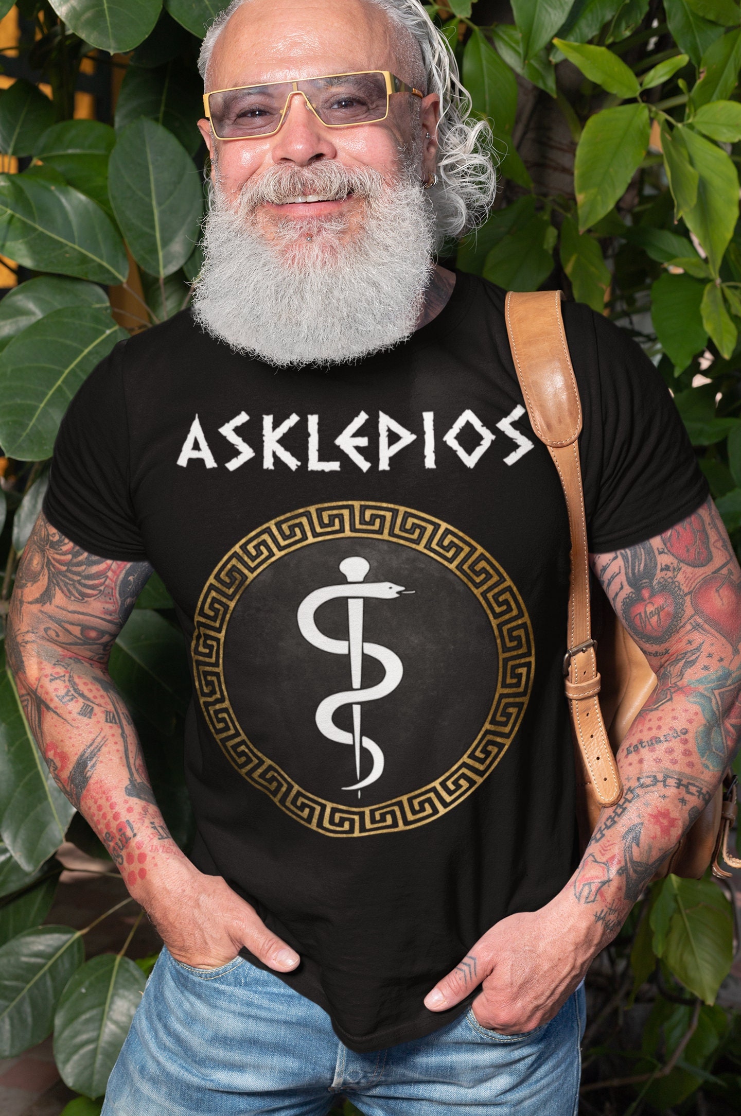 Asklepios Ancient Greek God of Health and Medicine T-shirt - Etsy