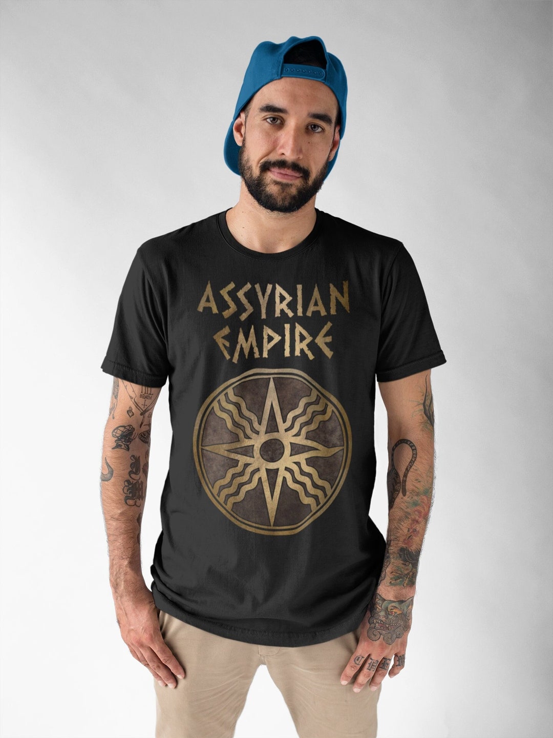 Assyrian Empire Symbol of Shamath the Sun God T-shirt - Etsy