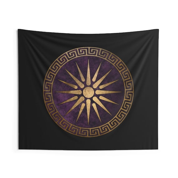 Macedon Alexander the Great Argead Sun Symbol of Ancient - Etsy