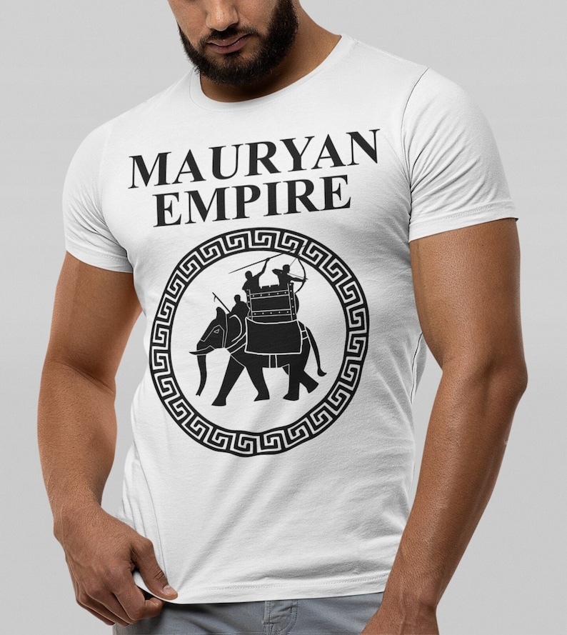 Mauryan Empire - Ancient Indian Kingdom of Maurya - War Elephant Symbol ...