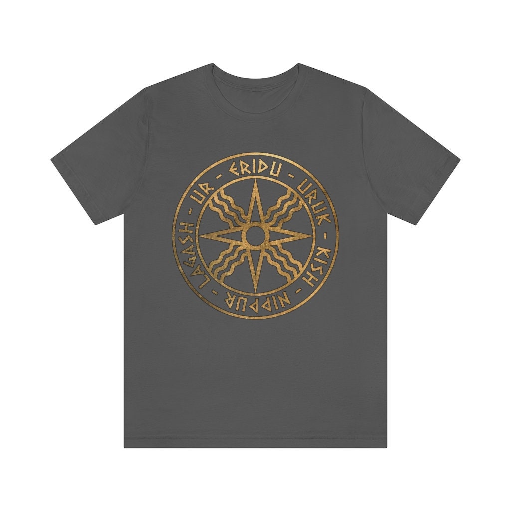 Sumer Ancient Mesopotamian Cities God Utu Symbol T-shirt - Etsy