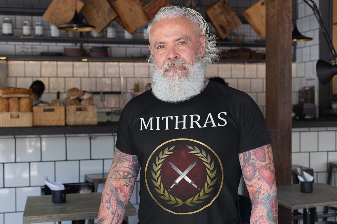 Mithras Ancient God Roman Cult of Mithras Ancient Roman History T-shirt ...