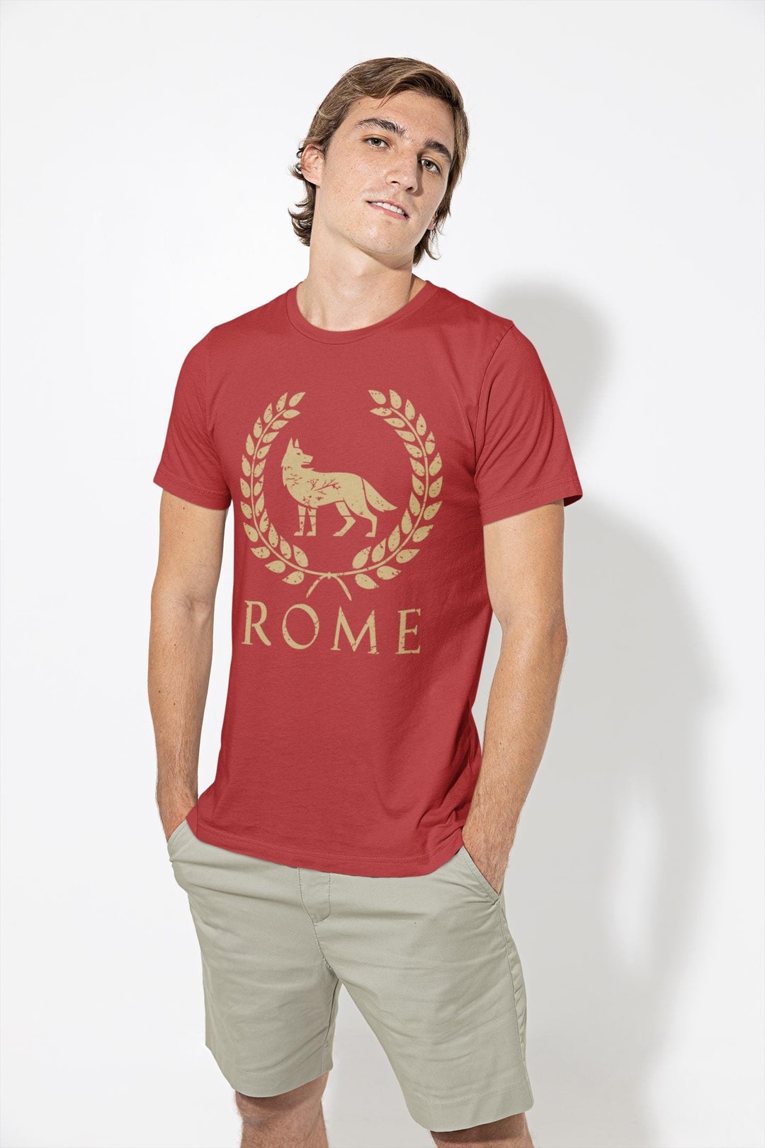 Romulus and Remus - Wolf Symbol of Ancient Rome T-shirt - Etsy