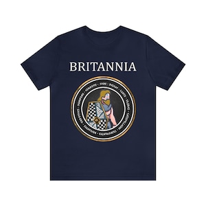 Britannia - Tribes of Ancient Britain - Woad Warrior T-shirt - Etsy