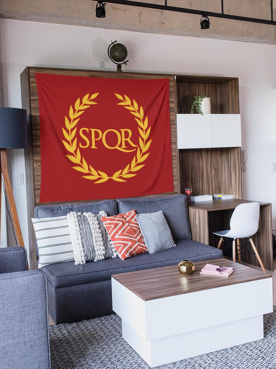 SPQR Ancient Rome Symbol Indoor Wall Tapestry 60" X 50" - Etsy