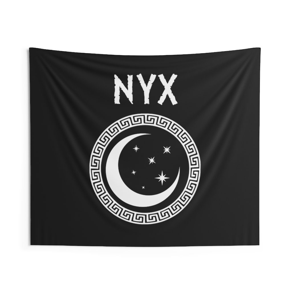 Nyx Greek Goddess of Night Symbol Indoor Wall Tapestry 60" X 50" - Etsy