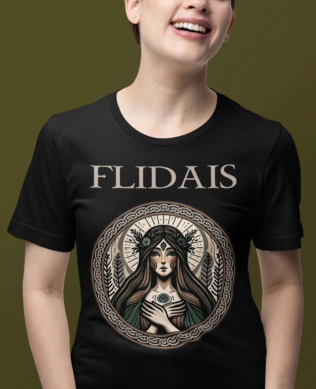 Flidais Celtic Goddess of the Woods and Protector of the Wilds - Celtic ...