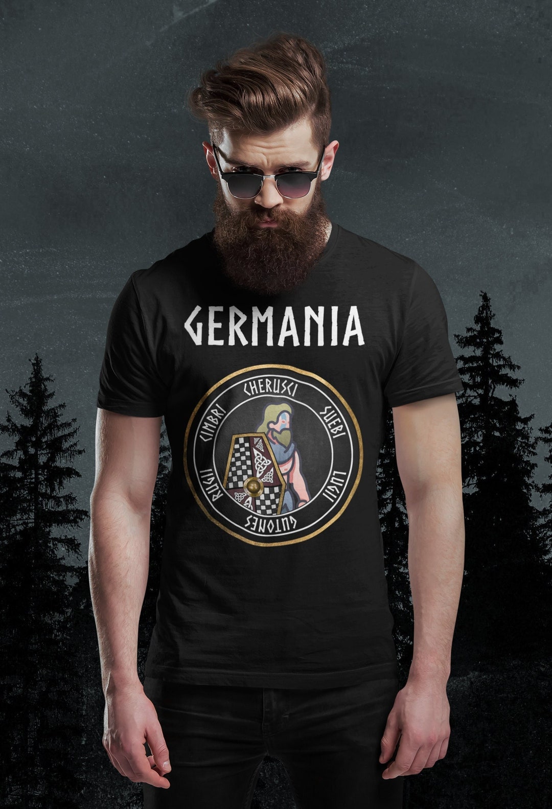 Ancient Germania Tribes of Ancient Germany Germanic Berserker T-shirt ...