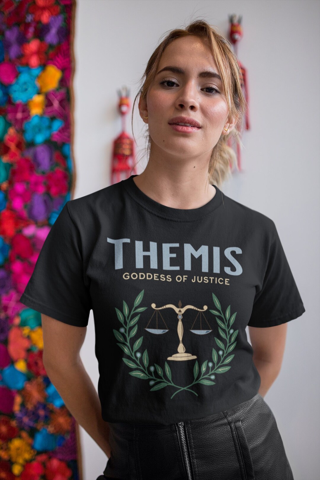 Themis Greek Goddess of Justice - Ancient Greek Mythology T-shirt - Etsy