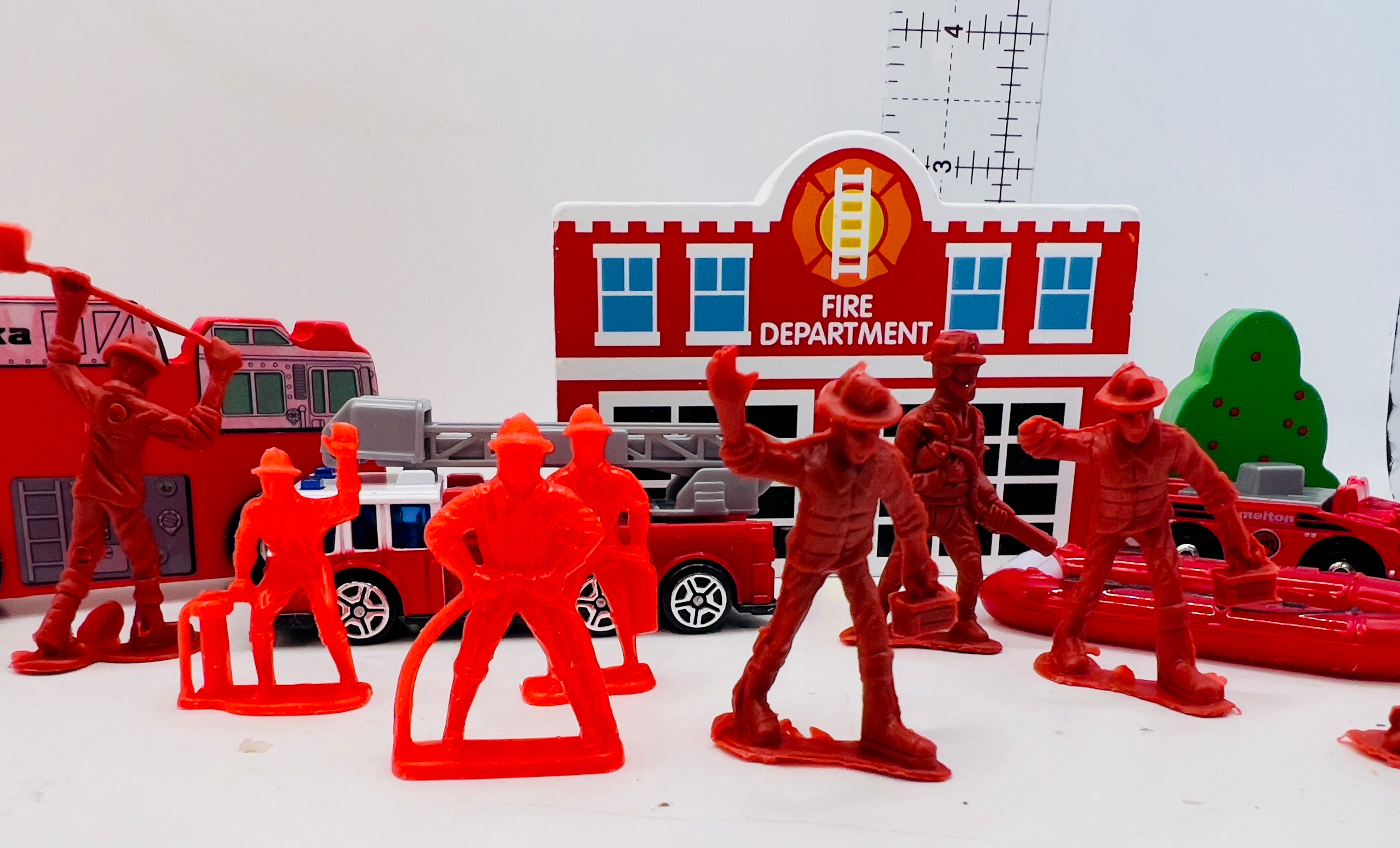 Sandtray Therapy Miniature Fire Station - Etsy