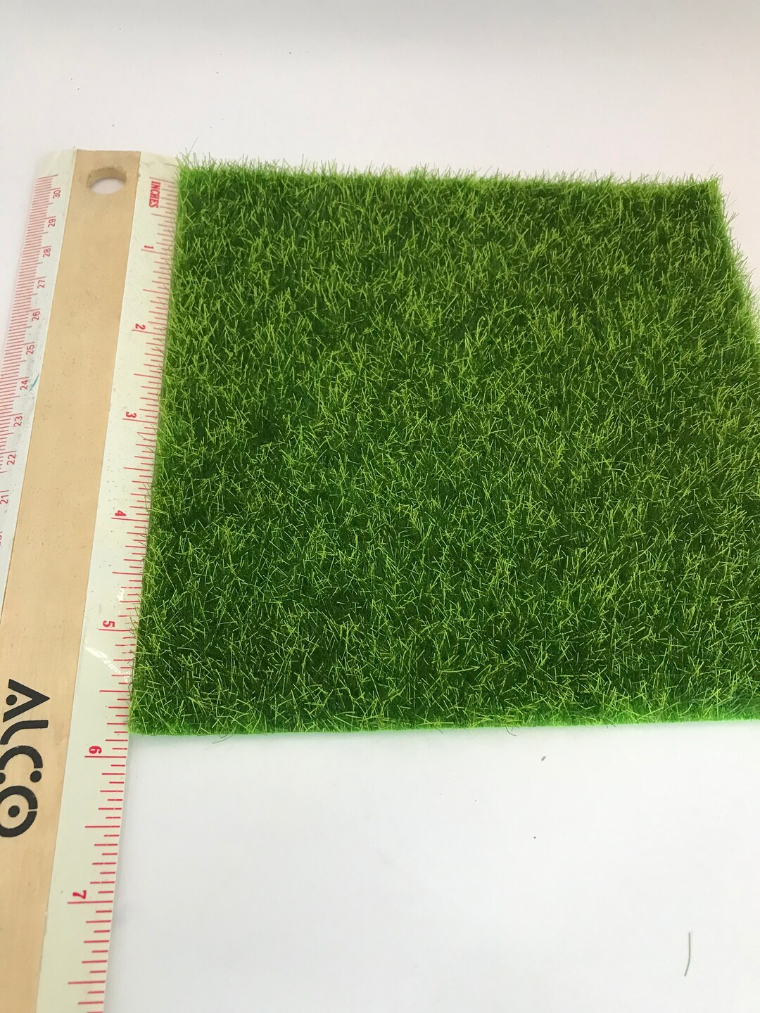 Miniature Grass Pad, Sandtray Therapy Miniatures, Toy Grass Sandtray ...