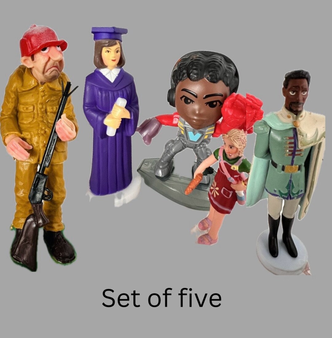 Sandtray Therapy Vintage Miniature People Set - Etsy