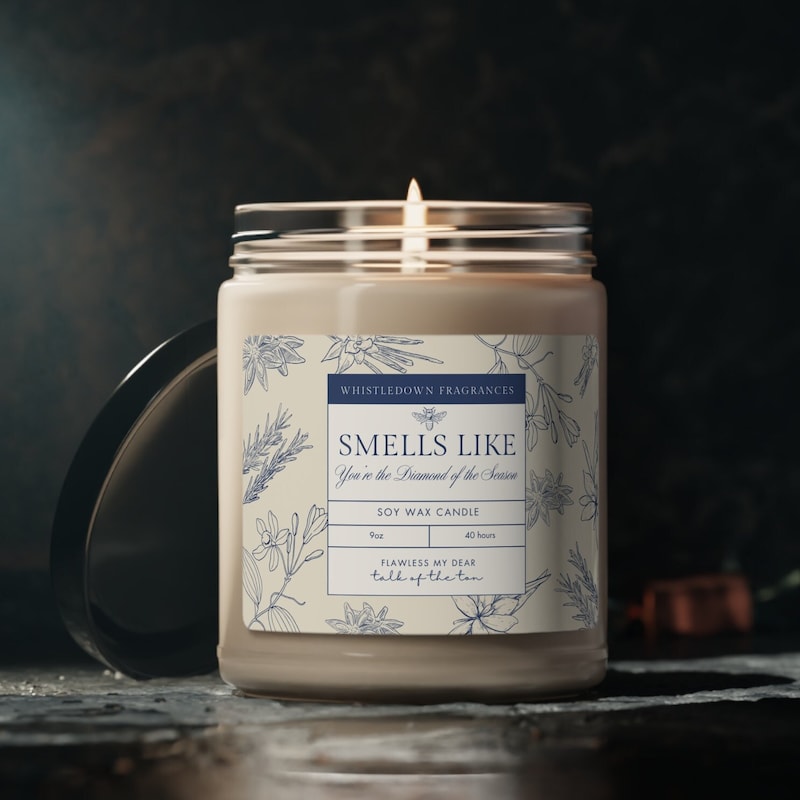 Queen of Diamonds Candle - Etsy