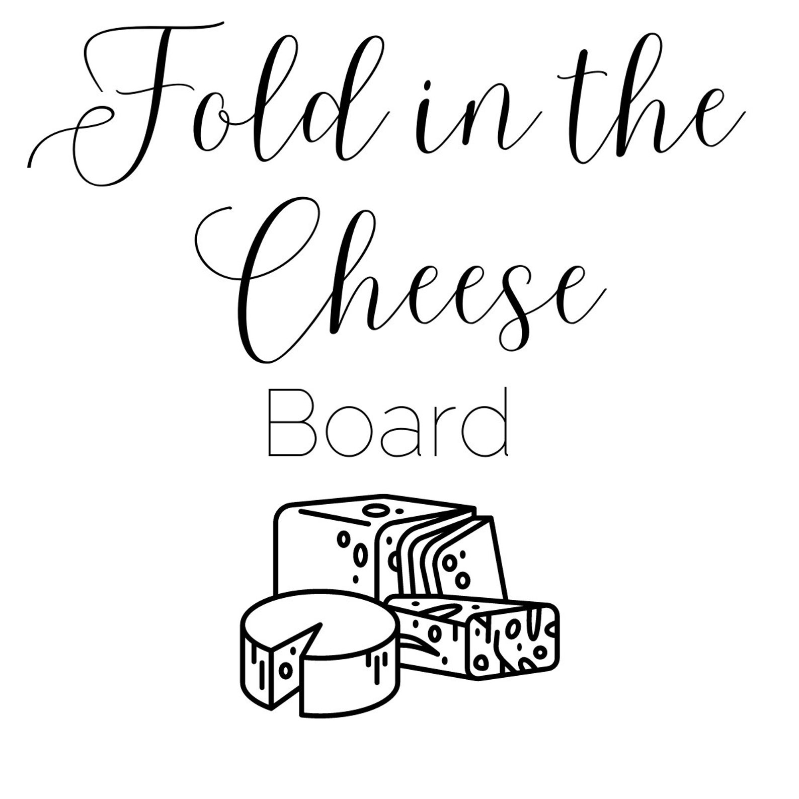 Schitts Creek Food Station Party Signs Brunch Signs Party Decor ...