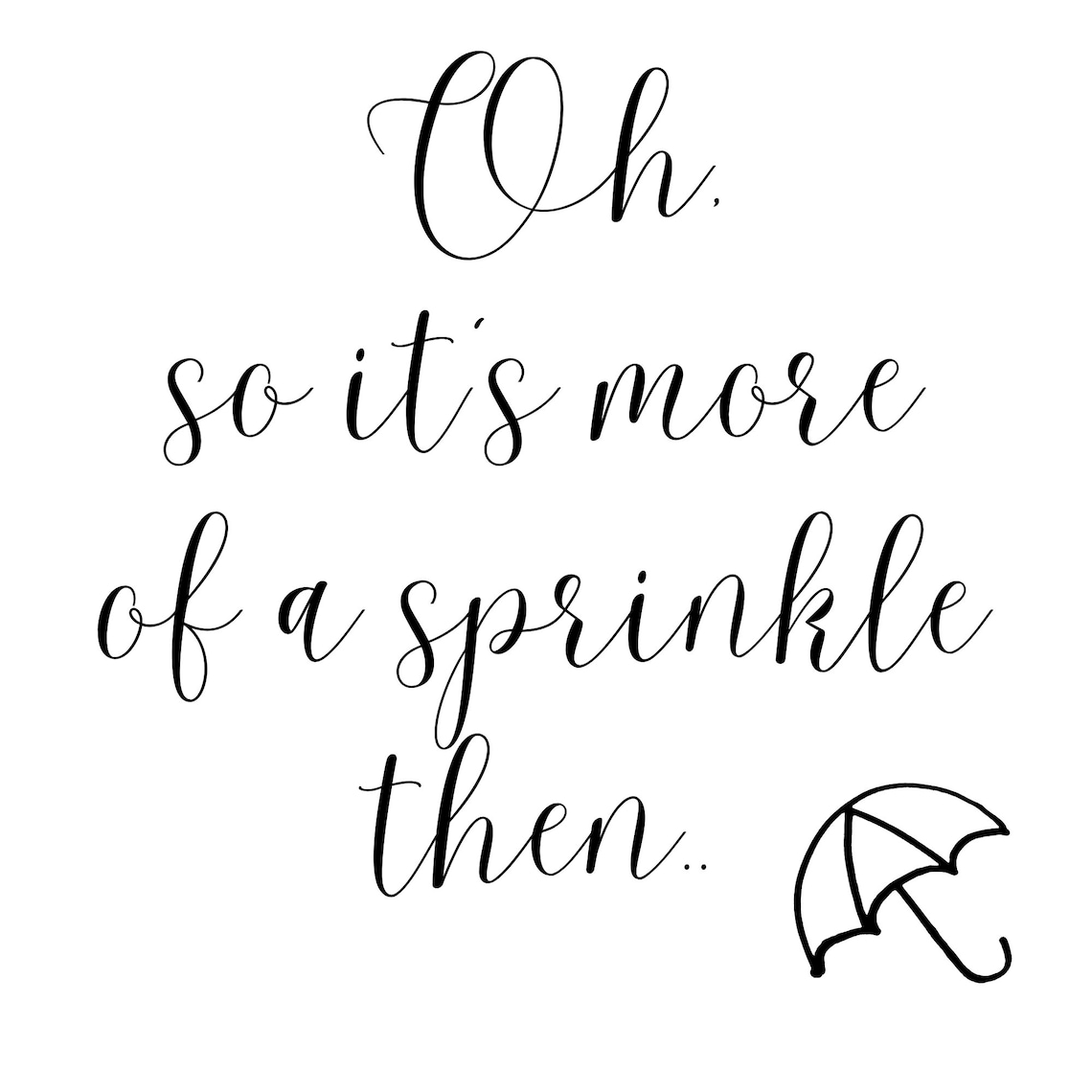 Schitts Creek Baby Sprinkle Signs - Etsy