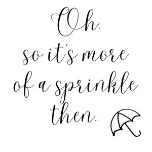 Schitts Creek Baby Sprinkle Signs - Etsy