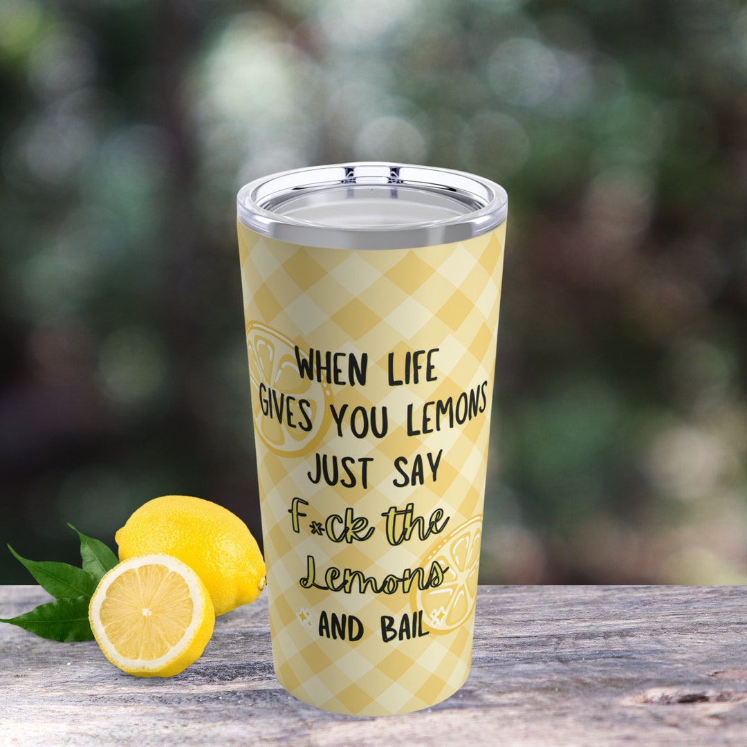 Coffee Tumbler, Curse Word Tumbler, Hidden Swear Word Coffee Travel Mug ...